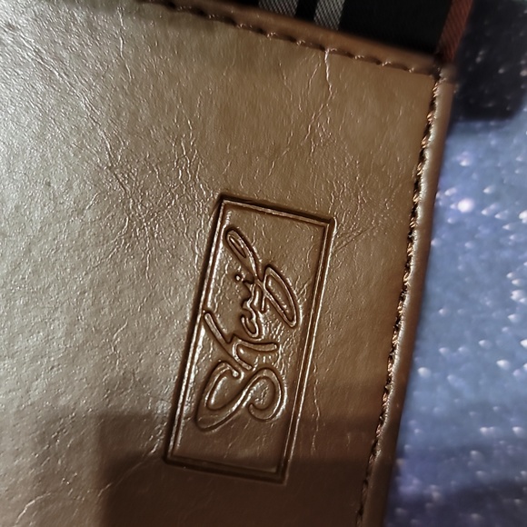 Sharif | Bags | Authentic Sharif Leather Trifold Wallet Boho Design ...